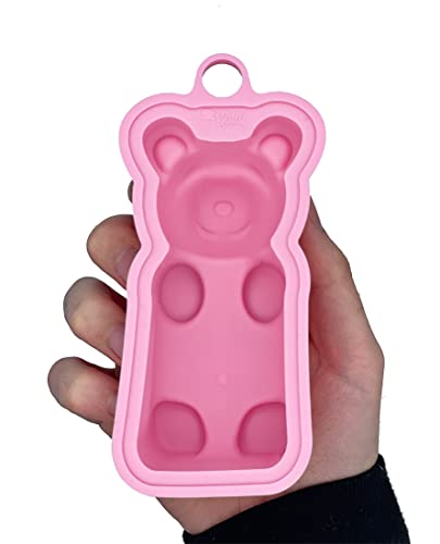 DIY Jumbo Gummy Bear Mold by Mister Gummy | Make Your Own Medium Sized Gummy Bears, Chocolates, Soaps, Candles, Bath Bombs, Ice, Decor Bears, Baked Goods, and More! (ONE Pack)