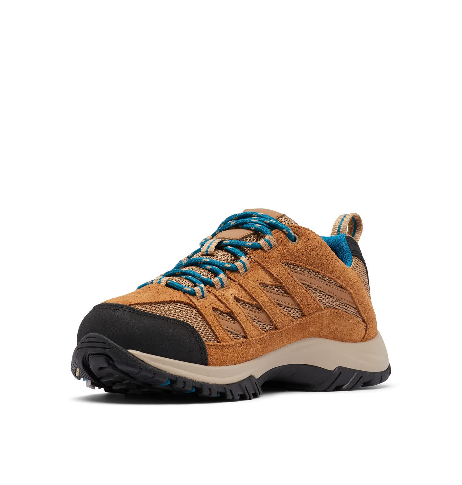 Columbia Women's Crestwood Waterproof Hiking Boot, Breathable, High-Traction Grip, Sahara/Siberia, 11