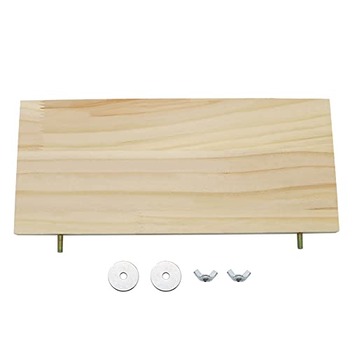 Parrot Bird Wood Perch Platform Large Stand Shelf for Birds Budgie Parakeet Cockatiel Conure Cockatoo Macaw African Grey