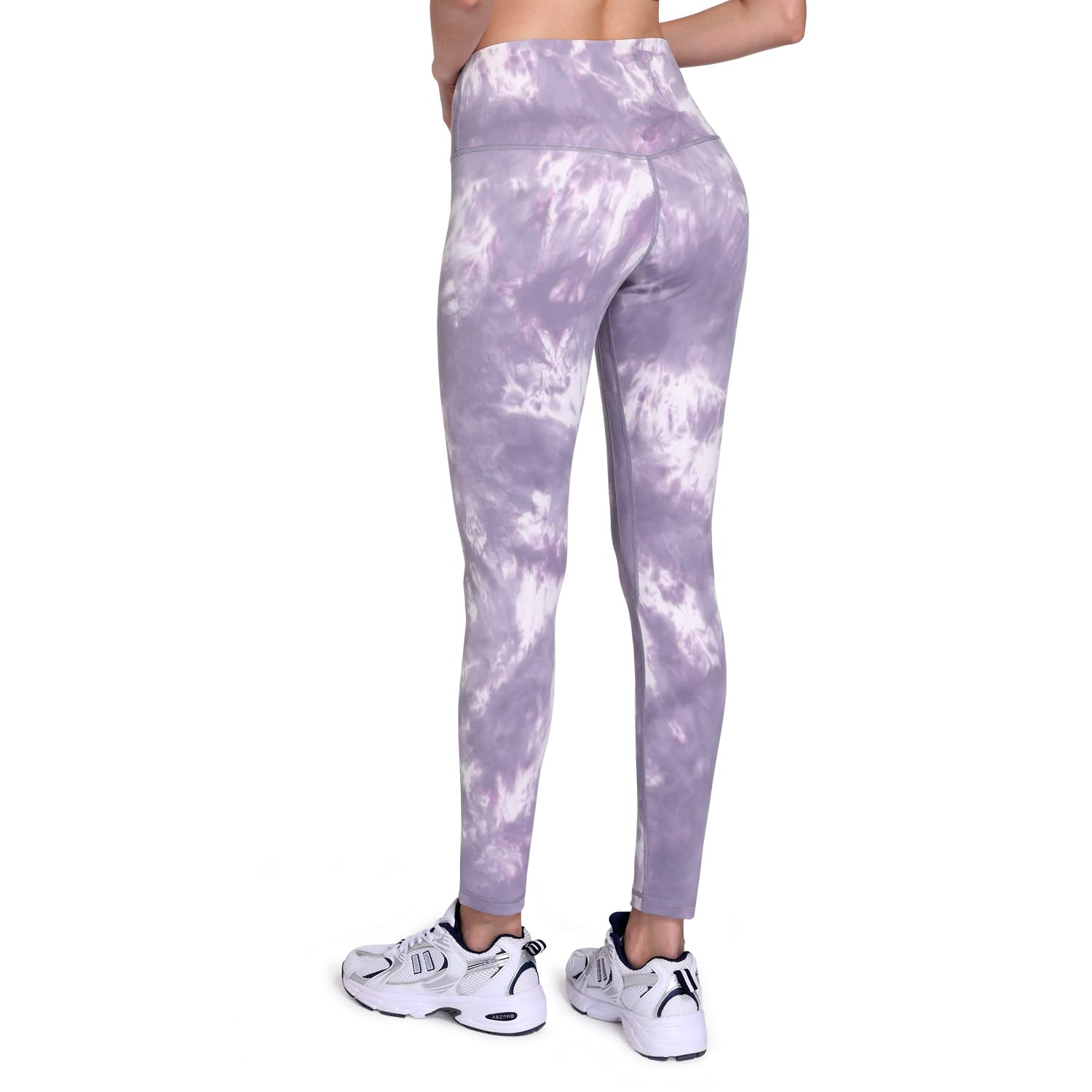 Enyur Exercise Yoga Pants for Women Sleep Slimmers Workout Tie Dye Leggings - XL