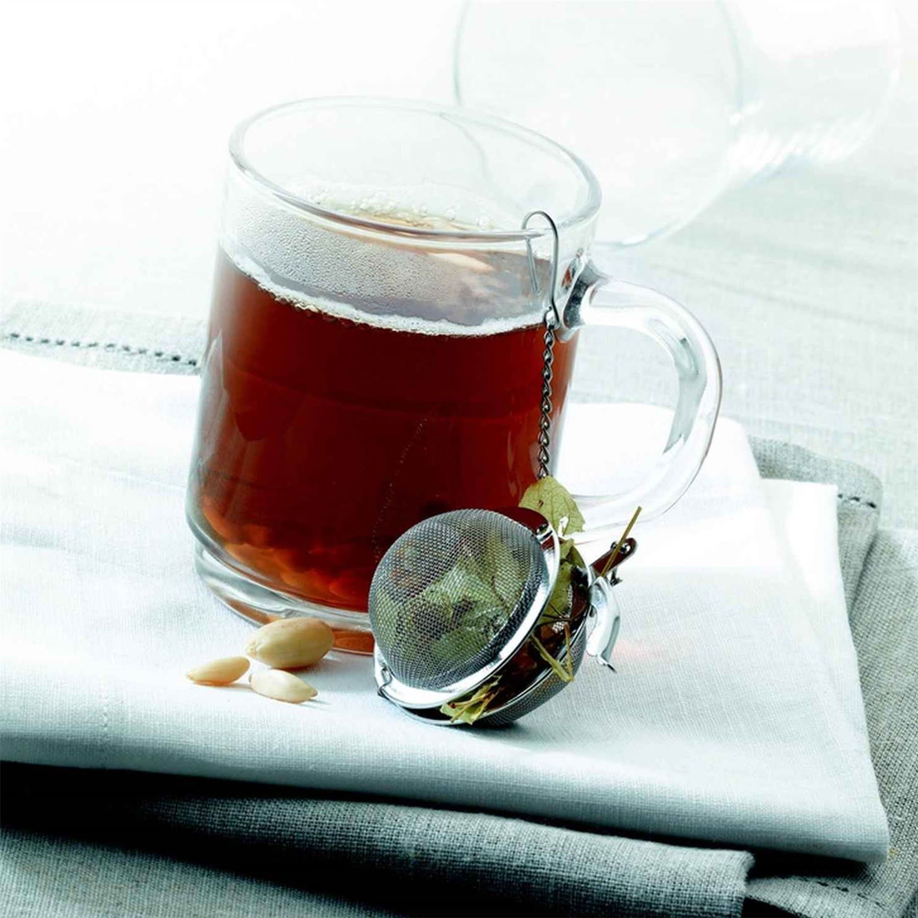Duralex Versailles Glass Mug, 9.125 oz, Clear