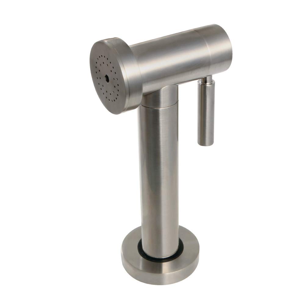 Kingston Brass KSSPR8 Kitchen Faucet Side Sprayer, Brushed Nickel 6.06 x 2.75 x 1.94