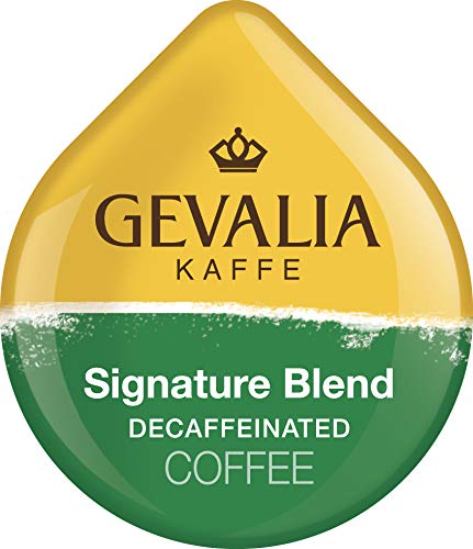 Tassimo Gevalia Signature Blend Decaf Medium Roast Coffee T-Discs for Tassimo Single Cup Home Brewing Systems (16 ct Pack)