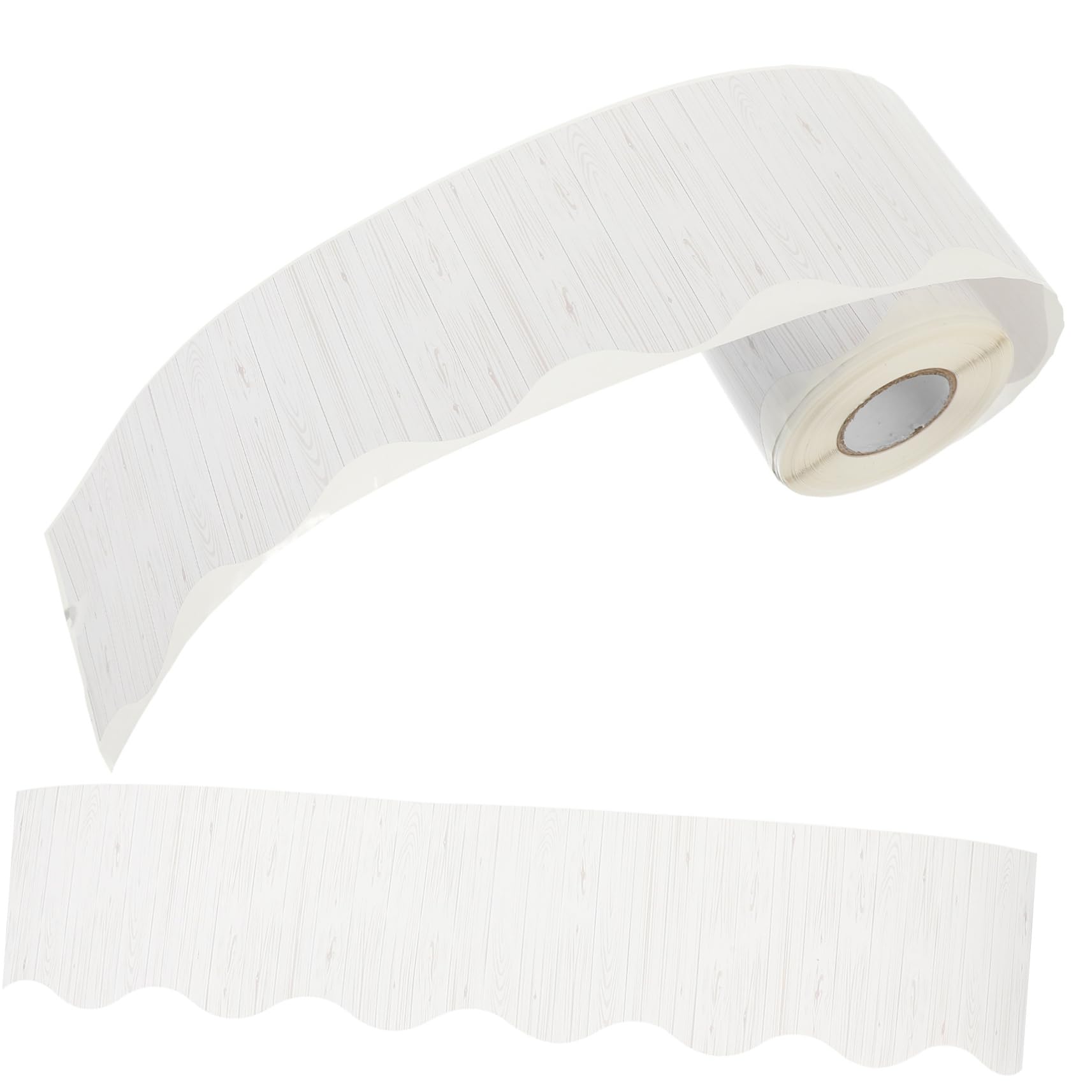 Ciieeo Border Stickers Bulletin Board Decorations Decorative Bulletin Board Trim Chalkboard White Bulletin Board Border Bulletin Board Borders Copper Plate Stickers Wood Grain Wallpaper