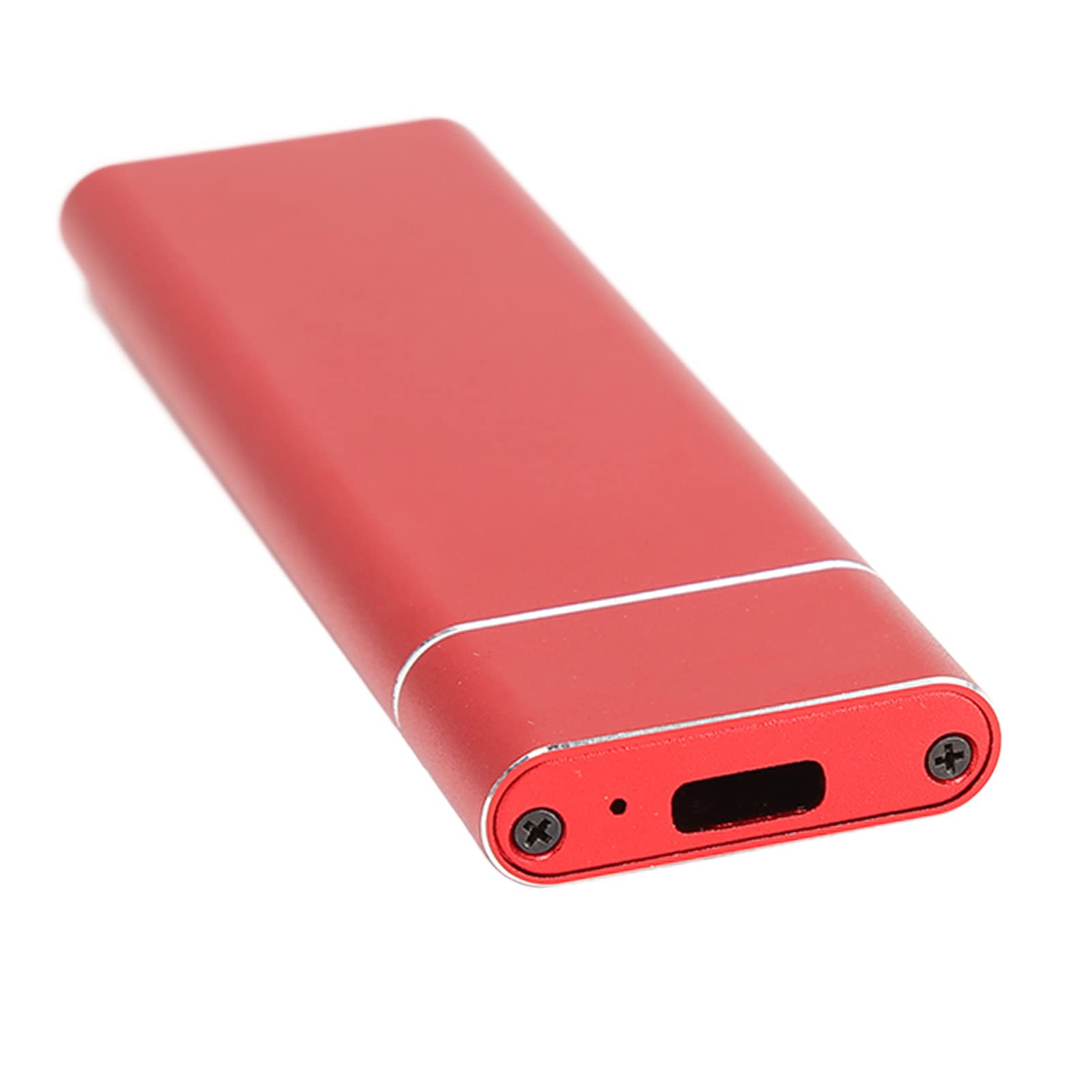 Fast Transfer for SSD Enclosure, High Heat Dissipation NVME SSD Enclosure 2242mm (Red)