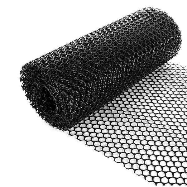 Plastic Gutter Guard Mesh Roof Gutter Protection Screen Roll Leaf Filter Gutter Cover Guard Mesh Protector Roof Leaf Guard No Hooks (0.4m x 4m=(1.3Ft x 13.1Ft), Black)