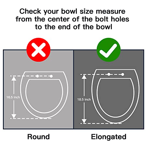 Oblong Toilet Seat elongated Toilet Seats for Standard Toilets Lid White Plastic Toliet Seat Replacement Oval tapa de inodoro