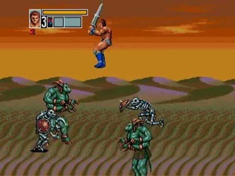 Golden Axe III (3) (Sega Genesis / Megadrive) – Reproduction Video Game Cartridge