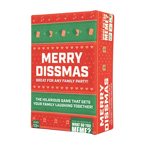 WHAT DO YOU MEME? Merry Dissmas β The Hilarious Family Holiday Party Game Family