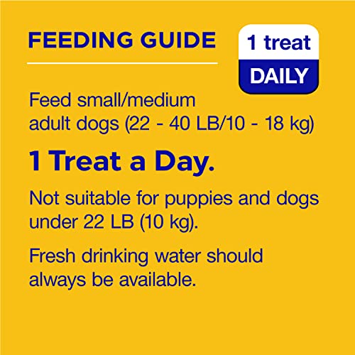 PEDIGREE DENTASTIX Small/Medium Dog Dental Treats Original Flavor Dental Bones, 5.57 Oz - 10 Count (Pack of 7)