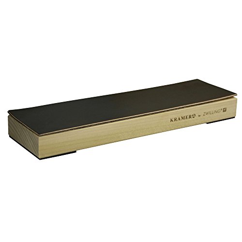 ZWILLING J.A. Henckels Hardwood Stropping Block with Leather
