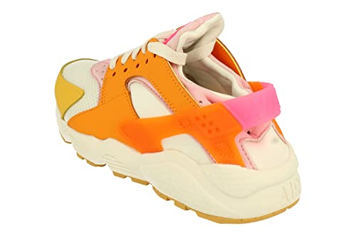 Nike Women's Air Huarache Summit White/Hyper Pink-Solar Flare (DX2674 100) - 7