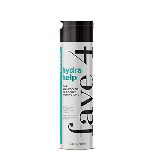 fave4 hair Shampoo and Conditioner Set - Hydra Help Moisturizing Shampoo + Let's Go Light Conditioner for Dry, Damaged and Frizzy Hair, 8.5 fl oz