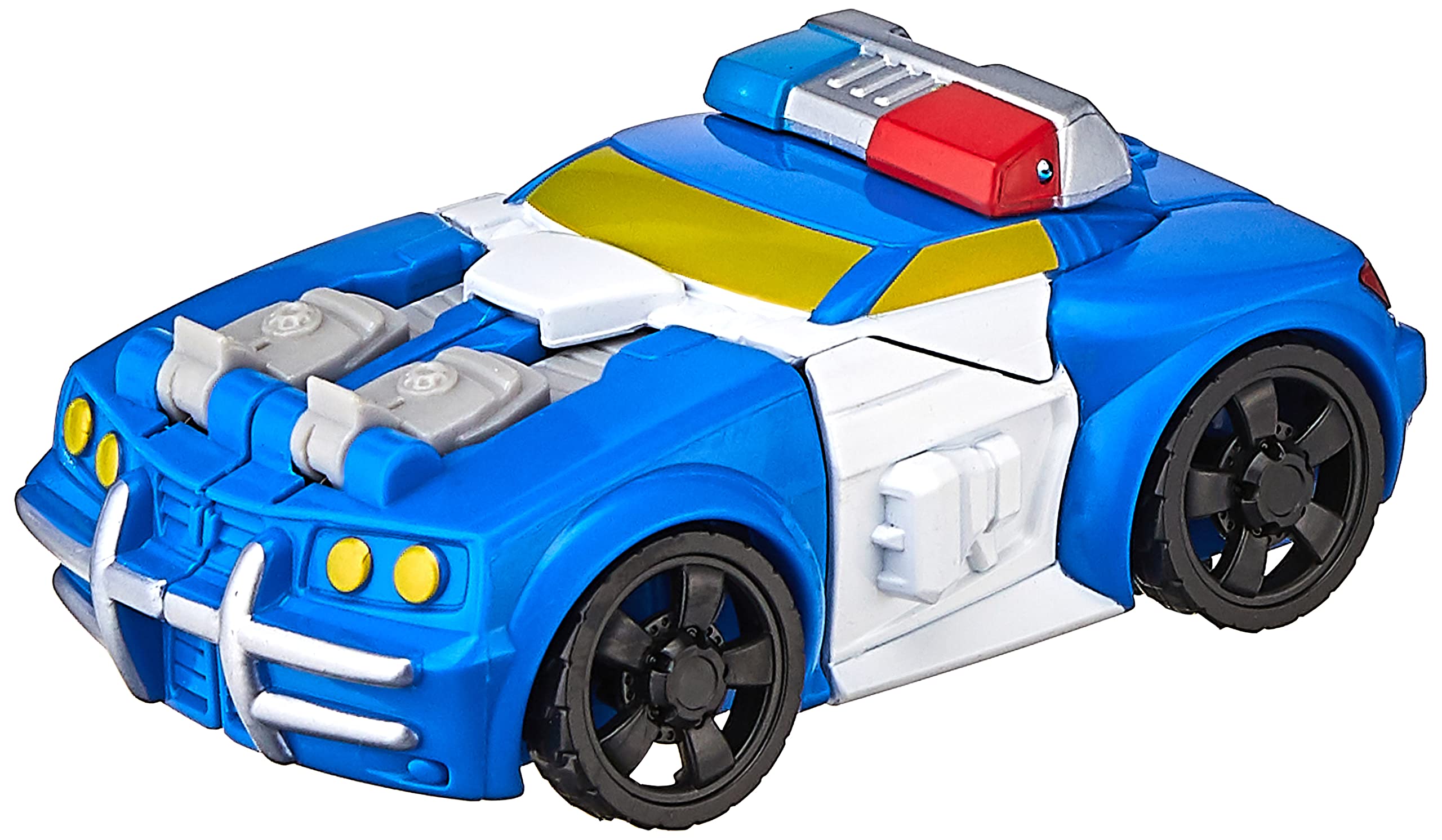 Transformers Playskool Heroes Rescue Bots Academy Classic Heroes Team Chase The Police-Bot Converting Toy, 4.5-Inch Action Figure, Kids Ages 3 and Up
