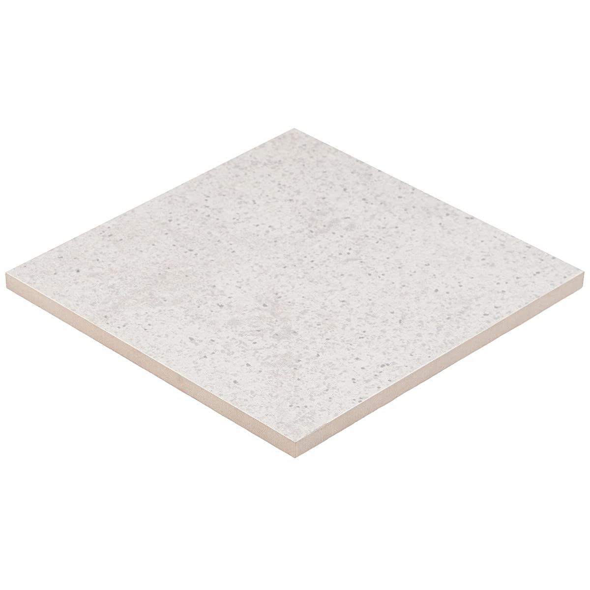 Elizabeth Sutton Cameo Terrazzo Grigio 7.87 in. x 0.37 in. Matte Porcelain Floor and Wall Tile Sample
