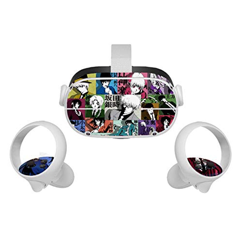 DuyThaibroshop Adventure Fantasy World Moblie Game Oculus Quest 2 Skin VR 2 Skins Headsets and Controllers Sticker Protective Decal Accessories (only fit with Oculus Quest 2)