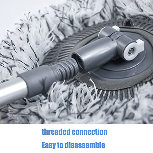 Mops for Floor Cleaning, 360° Rotatable Adjustable Cleaning Mop, Reusable Spin Mop Cloth, 2022 New Telescopic Microfiber Dust Wall Cleaner Mop, For Wall, Ceiling, Window And Baseboard Cleaner