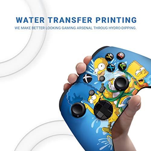 Dyeport Original Xbox Series X Controller compatible with Xbox One/Series S/X, PC | Custom Xbox One Controller | Printed in USA with Advanced HYDROGRAPHIC Technology (NOT JUST A SKIN or STICKER)