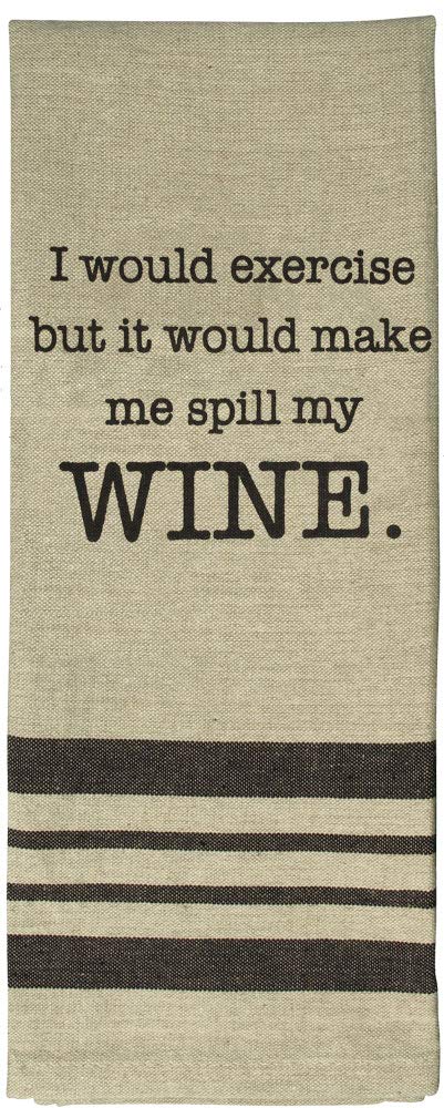 fillURbasket Funny Kitchen Towels with Sayings Fun Dish Towels Set with Wine Alcohol Drinking Theme Man Cave Gift 5 Flour Sack Towels for Bar Kitchen Decor Dish Drying 16x28 Cotton