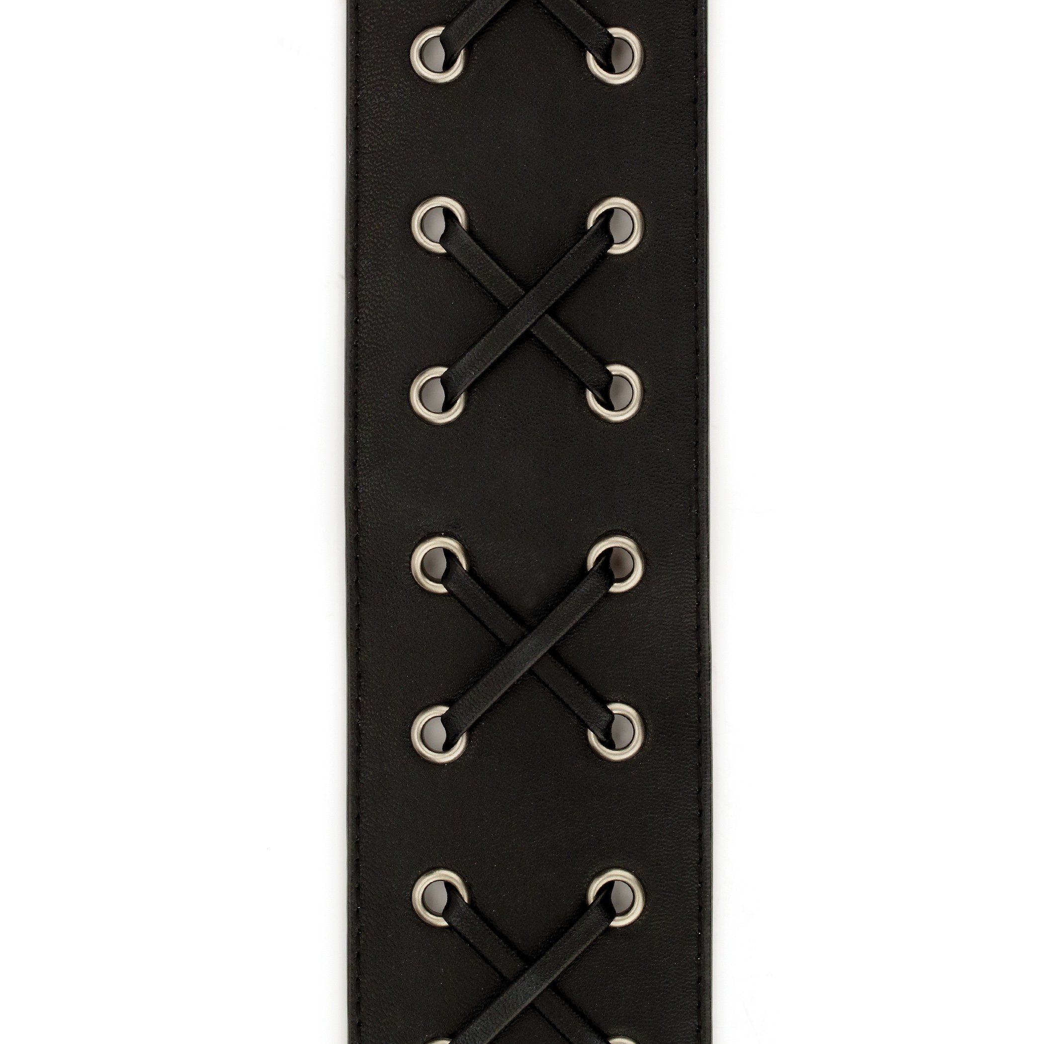 D'Addario Guitar Strap - Guitar Accessories - Electric Guitar Strap, Acoustic Guitar Strap, Acoustic Electric Guitar Strap & Bass Guitar Strap - Laced - Black