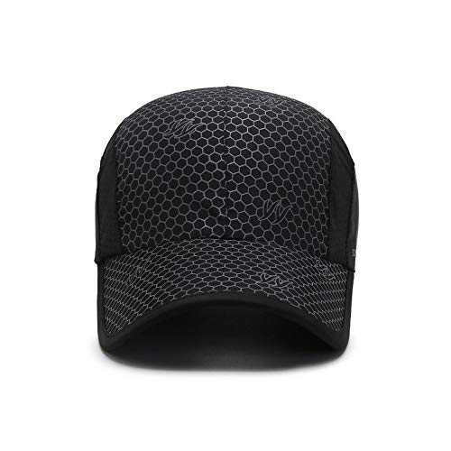 CLAPE Quick Dry Sports Hat Lightweight Breathable Unstructured Soft Run Cap Unisex (CP08-Light Gray)