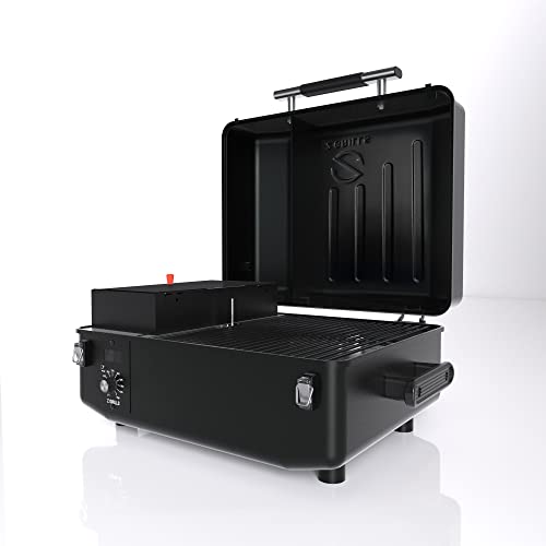Z GRILLS ZPG-200A Portable Wood Pellet Grill & Smoker 8 in 1 BBQ Grill Digital Control System, 202 Sq in Black