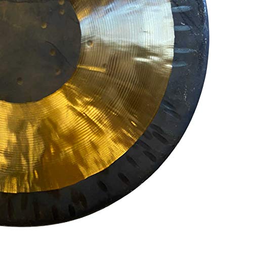 The Gong Shop 10” Chau Gong - Includes Gong Mallet & Hanging String/Authentic Chinese Chau Gong/Shimmering Wash/Focused Tone/Hand Selected For Quality/Great for Sound Healing, Home, or Office