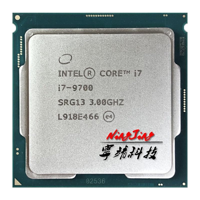 SAAKO Core i7-9700 3.0 GHz Eight-Core CPU Processor Making Computers Process Data Faster