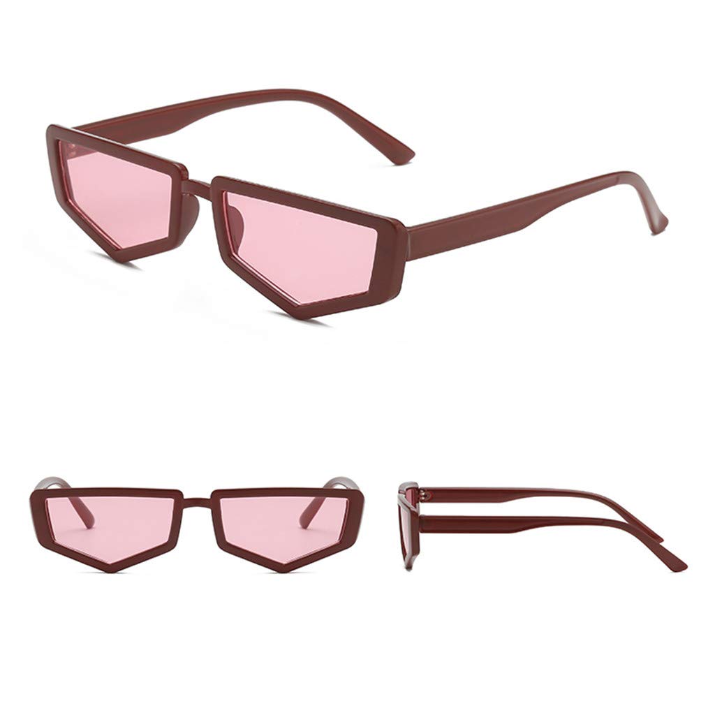 Tuuu Sunglasses for Women, Irregular UV Protection Polarized Sunglasses Eyewear Sunshade Glasses