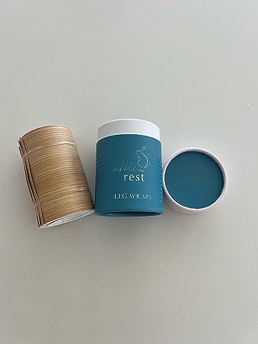 Nibble and Rest Highchair Decorative Leg Wraps, Bamboo Style, Compatible with IKEA Antilop Highchair, Includes 4 Pre-Cut Adhesive Strips