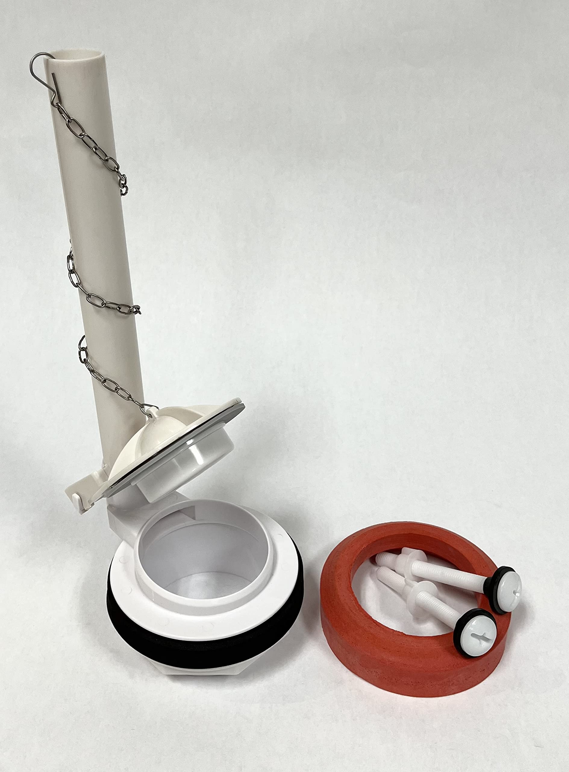 Champion 4 Flush Valve Replacement Assembly for Two Piece Toilet Comes with Nylon Bolts and Nuts