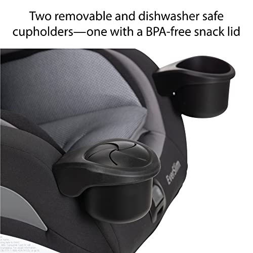 Safety 1st Everslim DLX All-in-One Convertible Car Seat, 4 Modes of use: Rear-Facing, Forward-Facing (22β65 lbs), Belt-Positioning Booster (40β100 lbs), Backless Booster (40β100 lbs), Dunes Edge