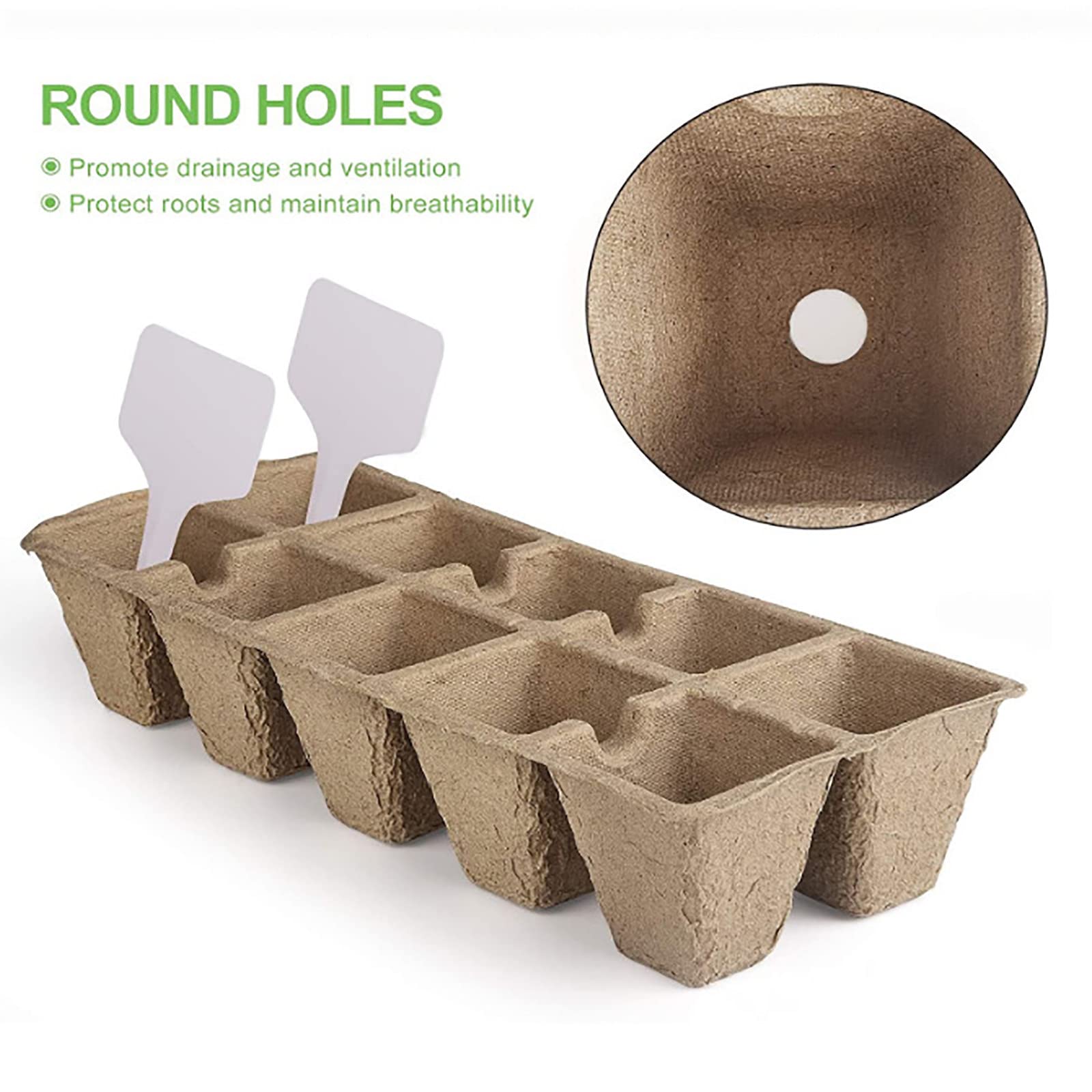 Cloning Domes for Trays12 Seed Pots Seedling Pots Pack Trays Indoor Seedling Outdoor Seed Disseminators Oh Deeds