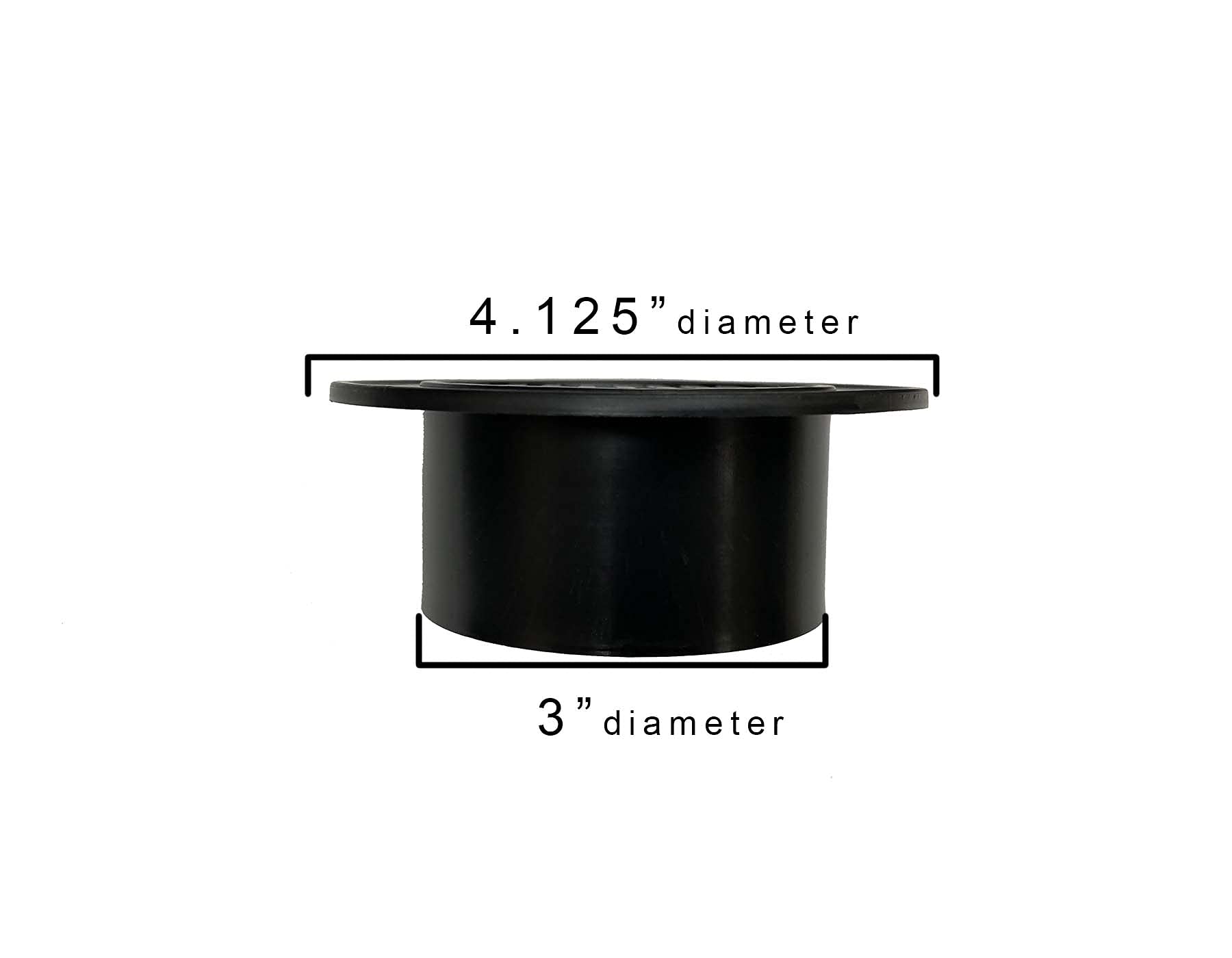 Class A Customs | RV ATV Cycle Truck Cargo Work Trailer Side Air Vents | Two Pack | Black | High Tech/Arrow Design