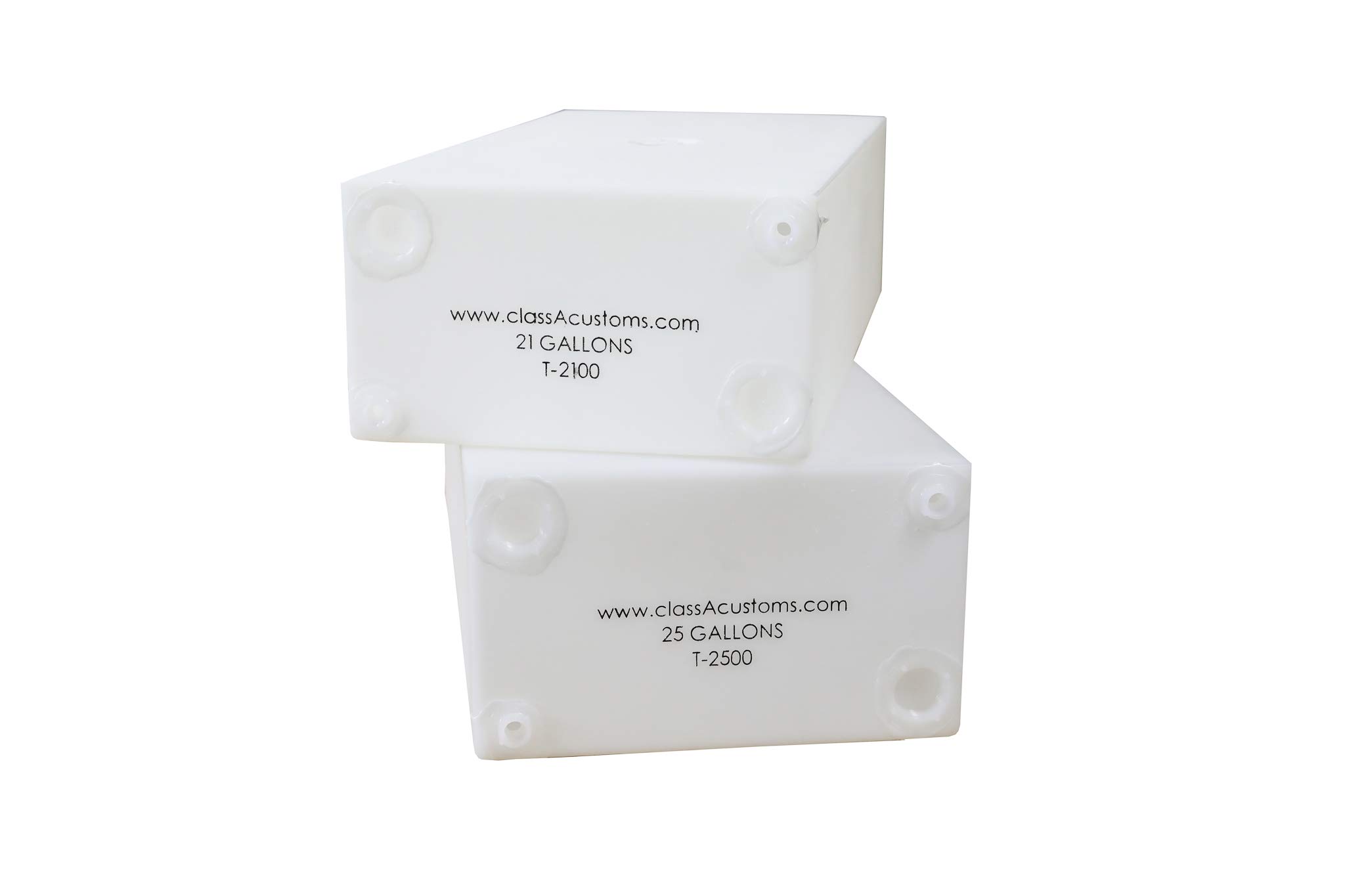 Class A Customs | RV Fresh and Gray Water Tank | Combo Pack (21 Gallon & 25 Gallon) | RV Water Holding Tanks