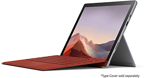 Microsoft Surface Pro 7 Quad-Core i5-1035G4 256GB 8GB RAM Wi-Fi Windows 10 Pro (Platinum, Newest Version)
