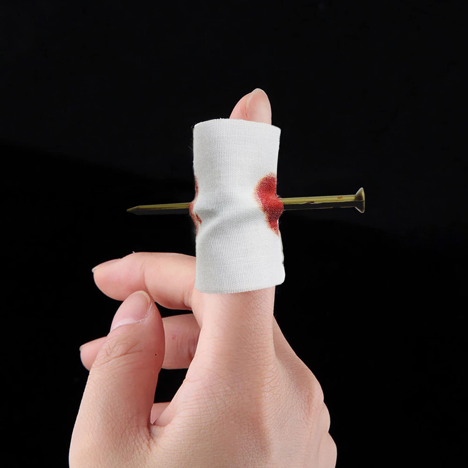 Creative Halloween Props Wear Spoof Trick Finger Toy Nail Home DIY Doll Creepy (Multicolor, One Size)