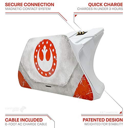 Controller Gear Star Wars: Squadrons, Xbox Wireless Controller + Pro Charging Stand Bundle for Xbox-Limited Edition-Officially Licensed By Xbox, Disney, Lucasfilm Ltd. - Xbox One