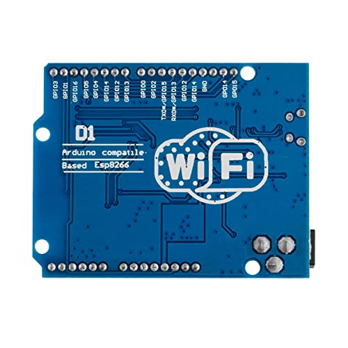 ESP-12E WeMos D1 UNO R3 CH340 CH340G WiFi Development Board Based ESP8266 Shield Smart Electronic PCB for Arduino Compatible IDE