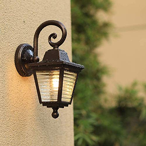 ZPTECH Outdoor wall light Wall Spotlights Outdoor Waterproof Corridor Garden Villa Balcony AisleWall Spotlights Outdoor Creative Home Courtyard Gate TerraceWall Spotlights High Taste Hanging Wall Moun