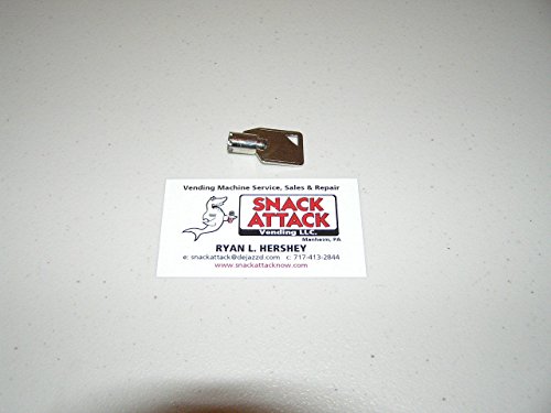 USI, FSI, WITTERN & VENDNET Snack or SODA Vending Machine B0900 Key - New