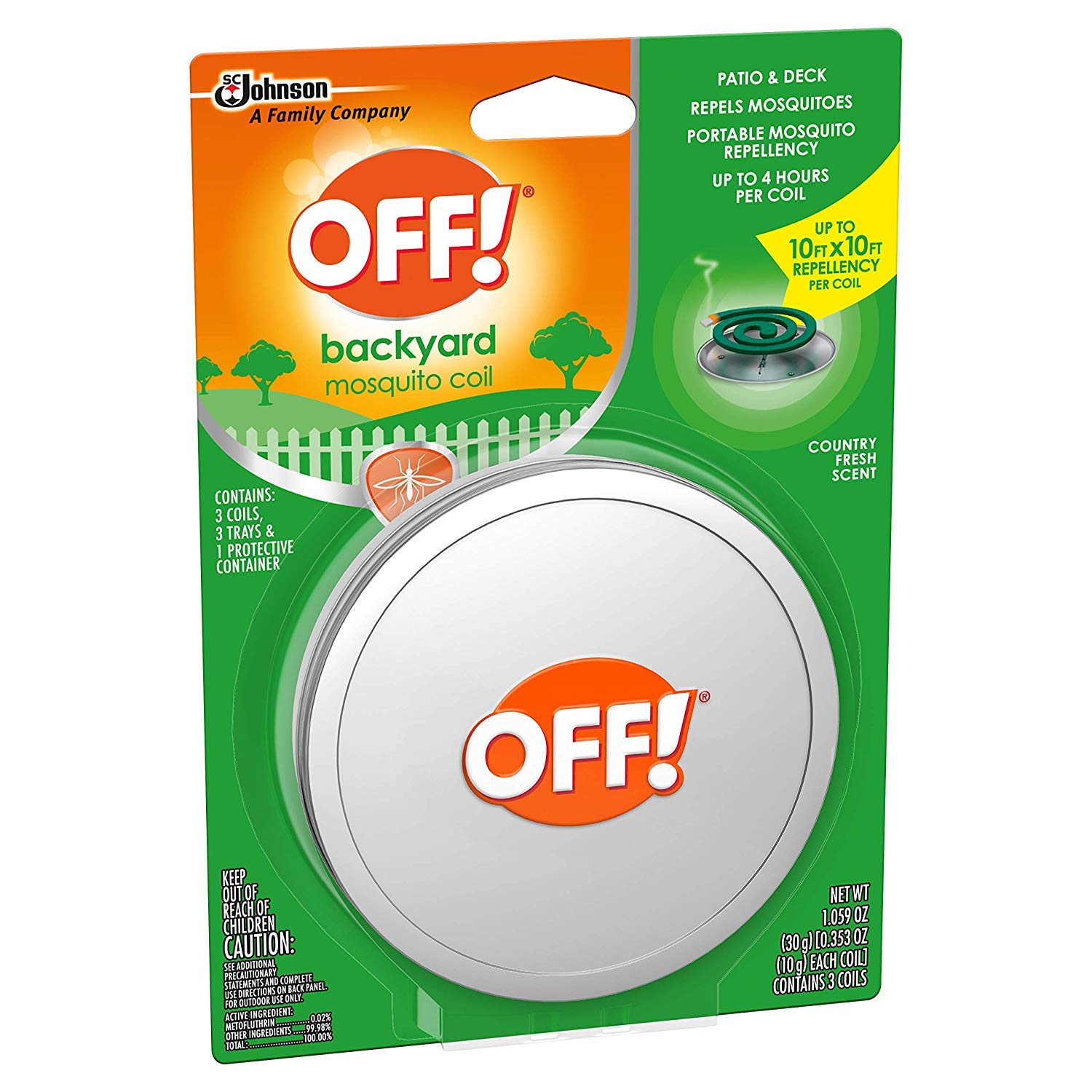 OFF! Patio and Deck Coil Tin