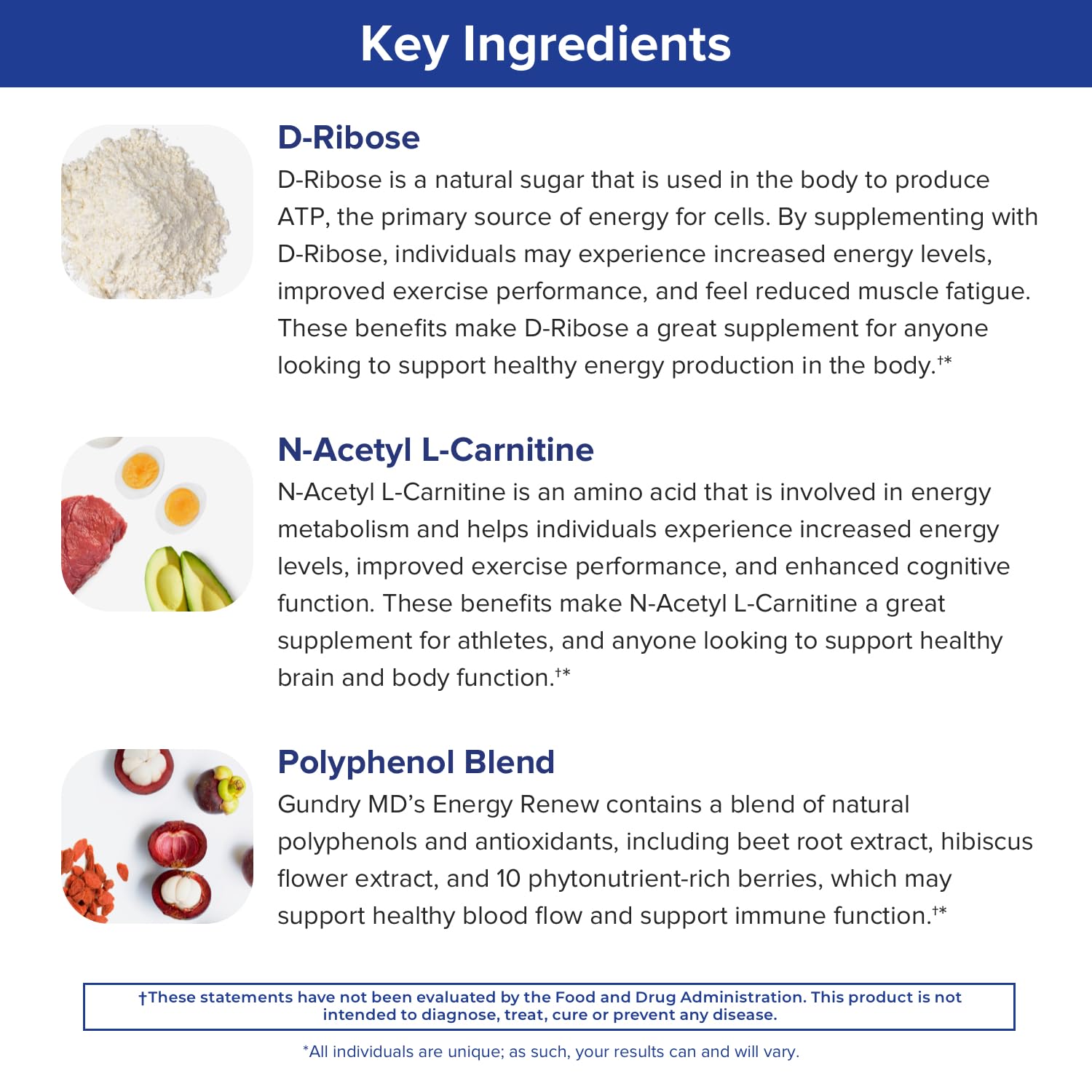 Gundry MD® Energy Renew Muscle Recovery and Cardiovascular Health Support Supplement, 30 Servings