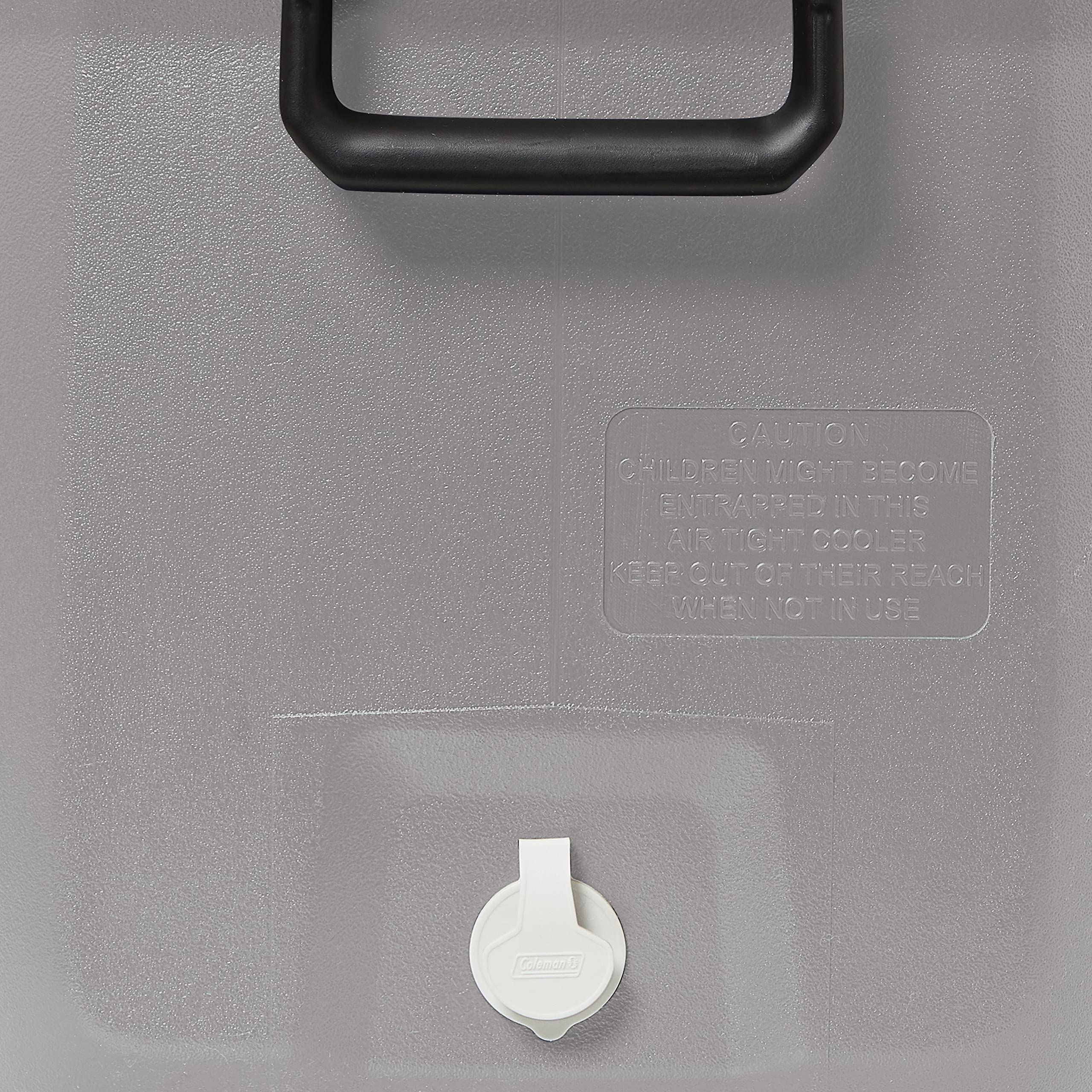 Coleman 316 Series Insulated Portable Cooler with Heavy Duty Latches, Leak-Proof Outdoor High Capacity Hard Cooler, Keeps Ice for up to 5 Days