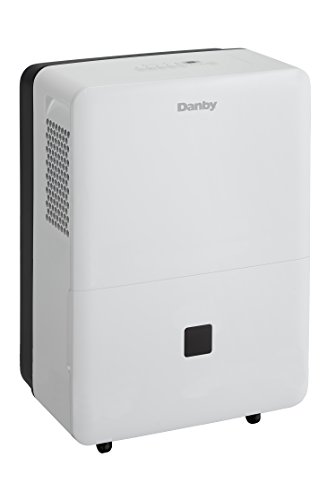 Danby DDR050BJWDB-ME 50 Pint (23.6 L) Smart Energy Star® Dehumidifier with Electronic controls with LED display in White
