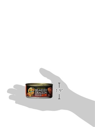 Zoo Med Bearded Dragon Adult Wet Food, 6-Ounce