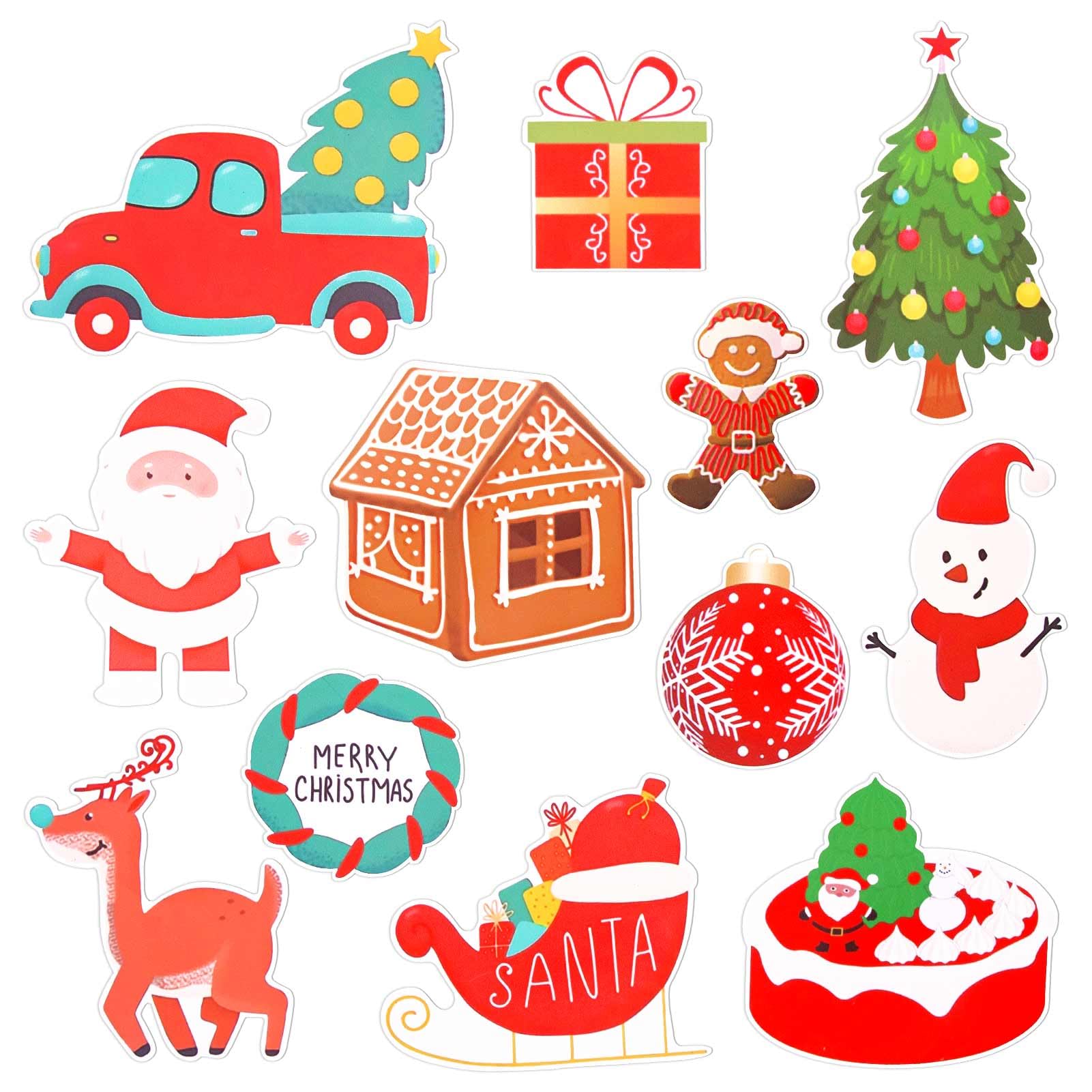Fimcosy Cruise Door Decorations Magnetic, 12 Pcs Car Magnets, Funny Fridge Decor, Cruise Decorations for Cabin Door or Refrigerator
