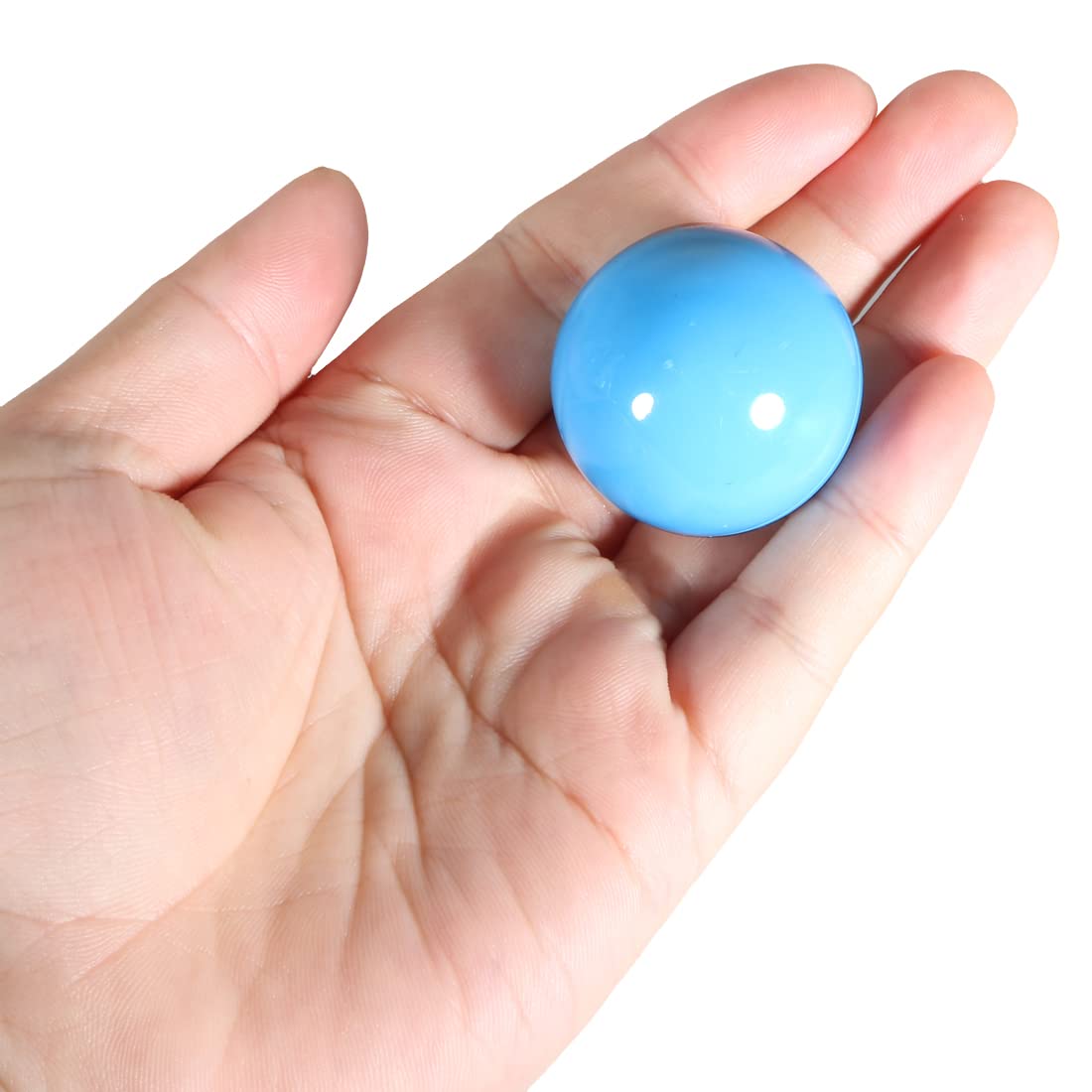 uxcell Joystick Ball Top Handle Rocker Round Head Arcade Game DIY Parts Replacement Blue 2Pcs