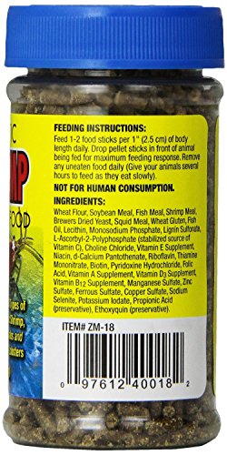 Zoo Med Laboratories Aquatic Shrimp Crab and Lobster Food (3 Pack / 2.5-Ounce)