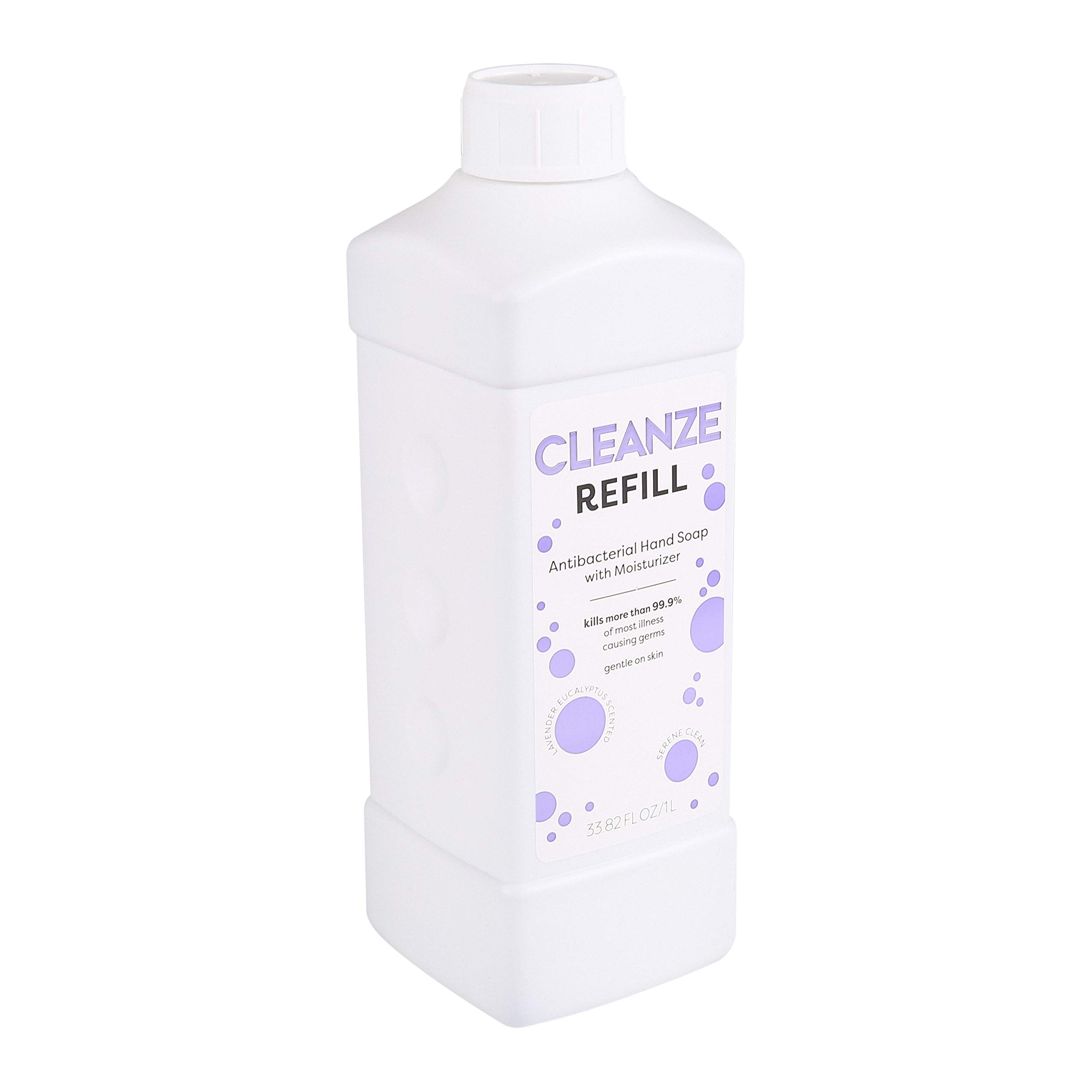 Cleanze Non-Bacillus Liquid Hand Soap | 8 oz Aloe at Last Liquid Hand Soap | Gentle Liquid Non-Bacillus Hand Soap Eliminates More Than 99.9% Illness Causing Bugs & Bacillus